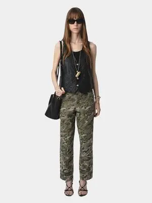 Zadig&Voltaire Pilote Camouflage Combat Pants