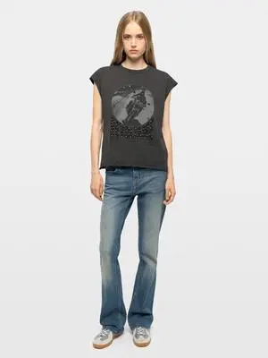 Zadig&Voltaire Cloe Cotton Tank Top