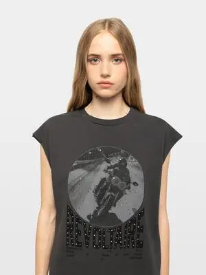 Zadig&Voltaire Cloe Cotton Tank Top