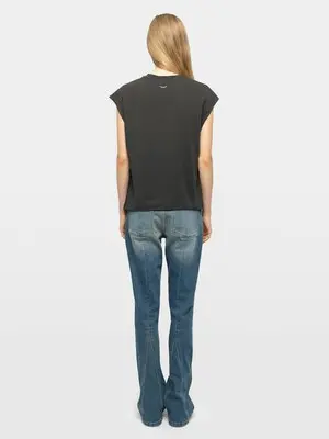 Zadig&Voltaire Cloe Tank Top - Carbone
