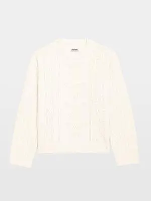 Zadig&Voltaire Markuz Sweater - Ecru