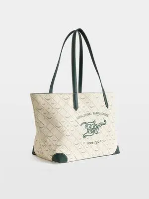 Zadig&Voltaire Monogram Canvas Tote Bag