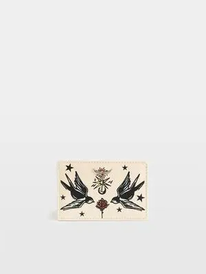 Zadig&Voltaire Zv Pass Tattoo Card Holder - Flash