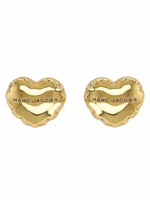 Marc Jacobs Heart Balloon Stud Earrings - Gold