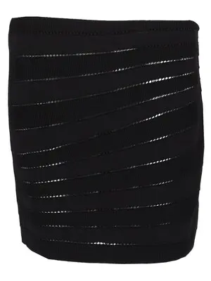 Balmain Knit Mini Skirt