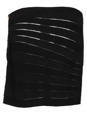 Balmain Knit Mini Skirt