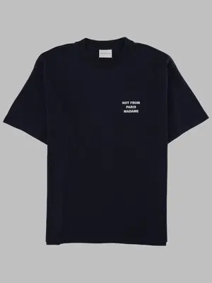Drole De Monsieur T-shirt "slogan - Blue