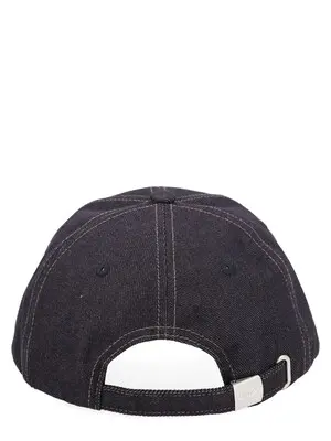 Kenzo Cappello Da Baseball Con Logo Ricamato