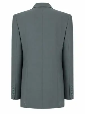 Chloé Giacca Sartoriale Doppiopetto In Gabardine