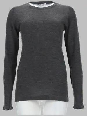 Brunello Cucinelli Maglia Leggera In Cashmere E Seta
