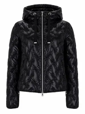 Herno Giacca "resort" Ultralight Nylon Quilted Jacket - Black