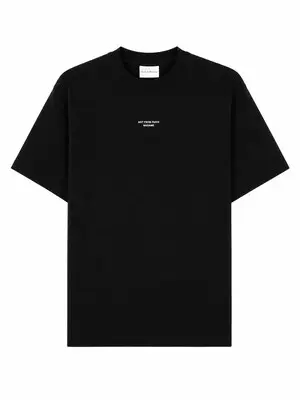 Drole De Monsieur T-shirt "slogan - Black
