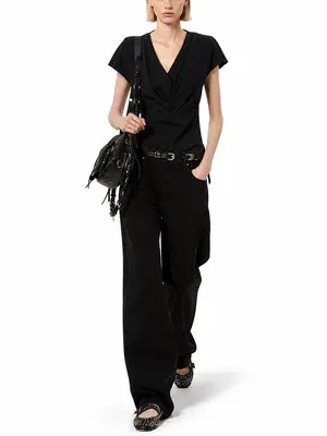 Isabel Marant Étoile Nadrine" T-shirt - Black