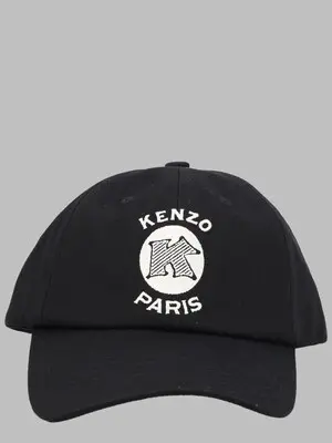 Kenzo Cappello Da Baseball Con Logo