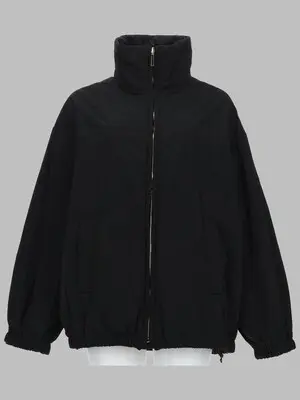 Max Mara Reversible Padded Bomber Jacket - Black