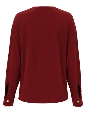 Max Mara Blouse In Lightweight Technical Cady