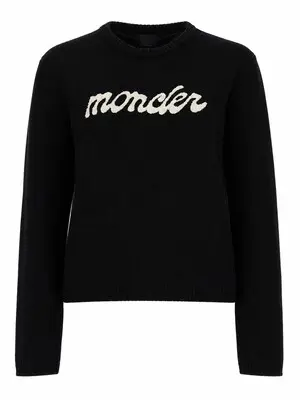 Moncler Maglia With Contrast Logo