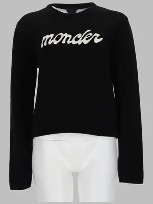 Moncler Maglia With Contrast Logo