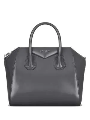 Givenchy GIVENCHY Mini Leather Tote Bag Grigio