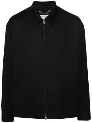GOLDEN GOOSE Double Gold Star Back Wool Jacket - Nero
