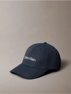Calvin Klein Embroidered Baseball Cap - Ink