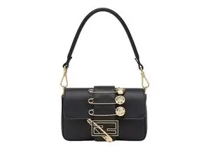 Fendi Fendace Brooch Mini Baguette