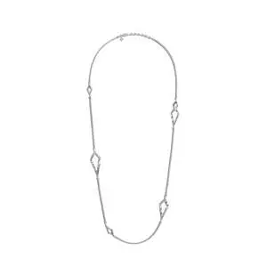 John Hardy Lahar Long Necklace - Blue Sapphire