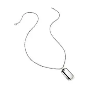 John Hardy Tag Necklace Enamel