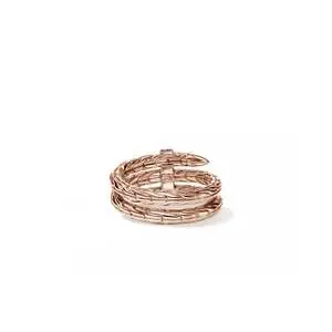 John Hardy Spear Double Wrap Ring, Rose Gemstones