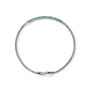 John Hardy Gemstone Pave Bracelet