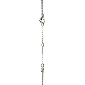 John Hardy Jh Essential Pave Necklace, Gold Gemstones