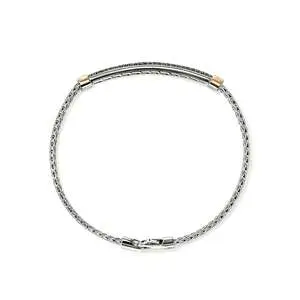 John Hardy Jh Essential Pave Bracelet, Gold Gemstones
