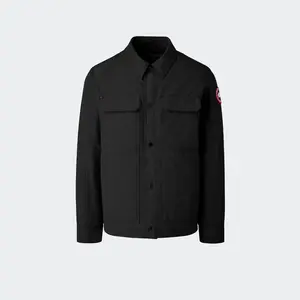 Canada Goose Burnaby Lightweight Chore Coat - Black