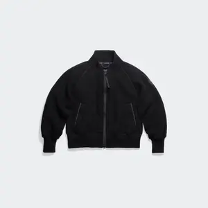 Canada Goose Sierra Fleece Bomber Jacket - Black