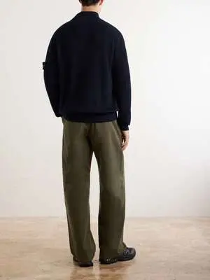 Stone Island Ribbed Cotton Sweater