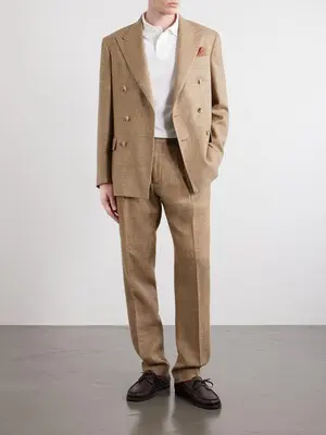 Polo Ralph Lauren Double-breasted Houndstooth Blazer - Neutrals