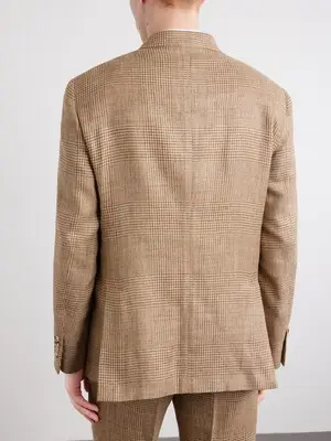Polo Ralph Lauren Double-breasted Houndstooth Blazer - Neutrals