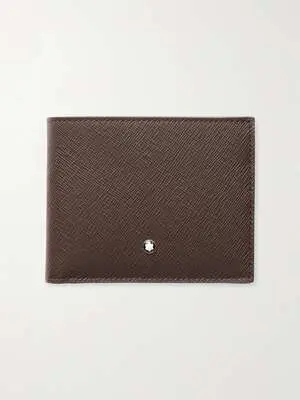 Montblanc Sartorial Textured-leather Wallet - Brown