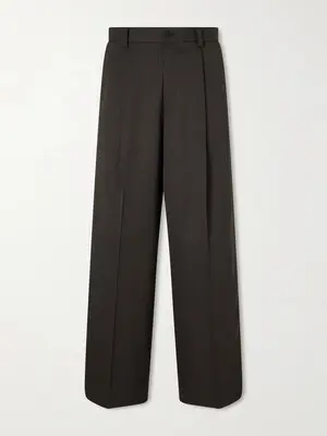 SSSTEIN Wide-leg Wool Trousers
