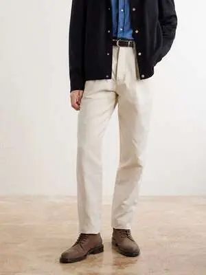 Brunello Cucinelli Suede Derby Boots
