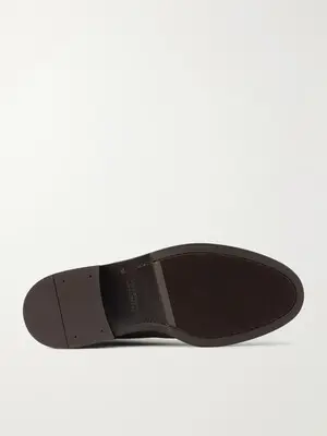 Brunello Cucinelli Suede Derby Boots
