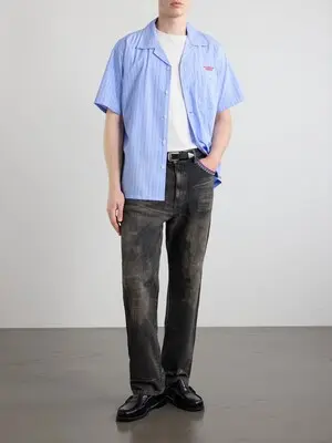 NEIGHBORHOOD Savage Straight-leg Jeans - Gray