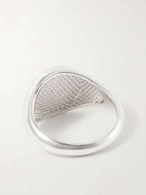 VIVIENNE WESTWOOD Sigillo-debossed Recycled Ring