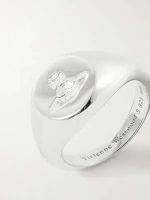 VIVIENNE WESTWOOD Sigillo-debossed Recycled Ring
