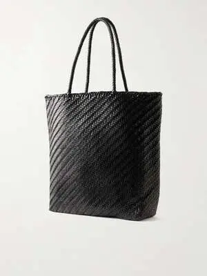 Dragon Diffusion Big Woven Leather Tote Bag