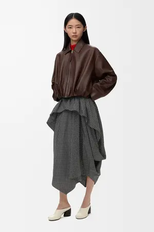 Loewe Skirt In Technical Cotton