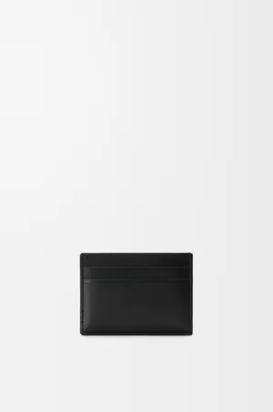 Loewe Plain Cardholder In Shiny Leather Skin - Black