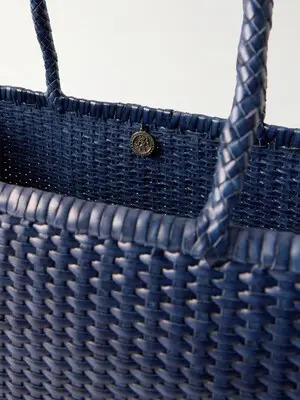 Dragon Diffusion B Weave Leather Tote