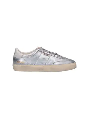 GOLDEN GOOSE Golden Goose Soulstar Suede Sneakers Silver