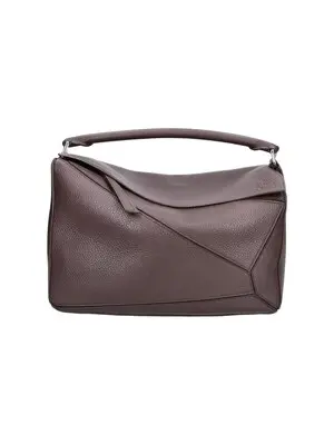 Loewe Large Bag "puzzle Edge - Brown